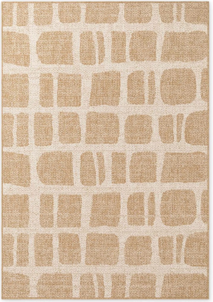 Ted Baker, Kusový koberec Ted Baker Haringey 106384 Natural White, 120x170, béžová, chodba / předsíň