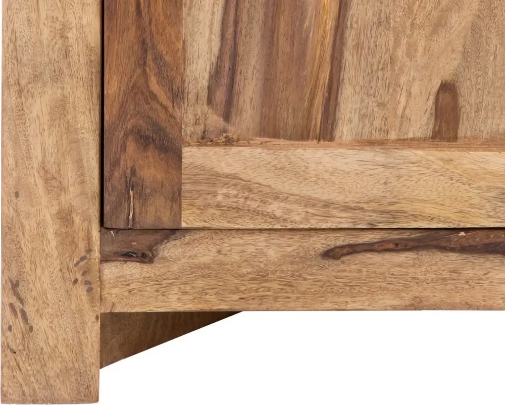 furniture-nabytek.cz - Rohová vysoká skříňka Laredo akácie