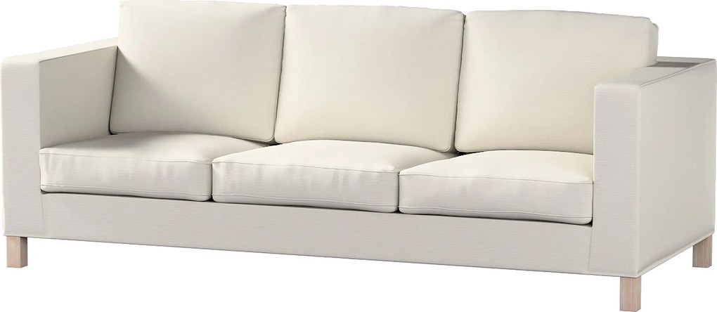 Potah na pohovku IKEA  Karlanda 3-místná nerozkládací, krátký barva šedá