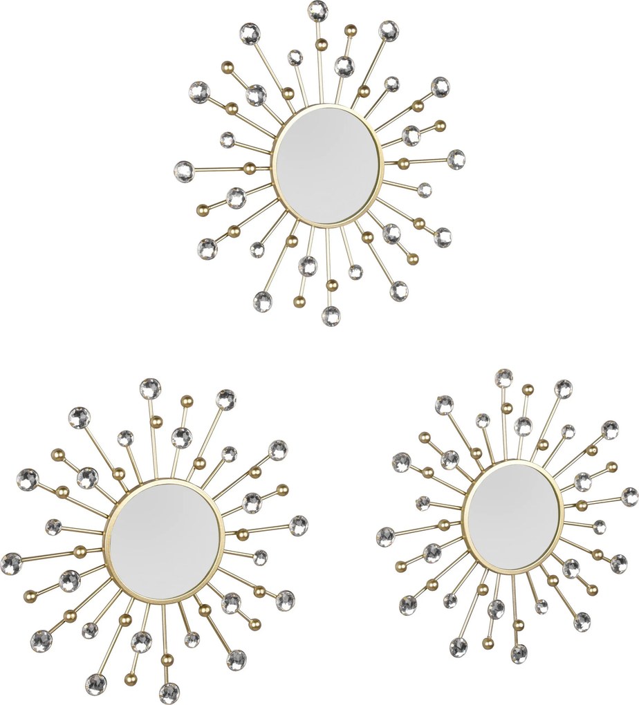 XXXLutz SADA ZRCADEL 25,5/25,5/25,5 cm - 001234004801