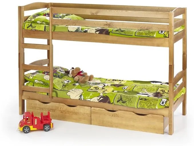 ImportWorld Dětská dvoupatrová postel Platón (Barva dřeva: Borovice)