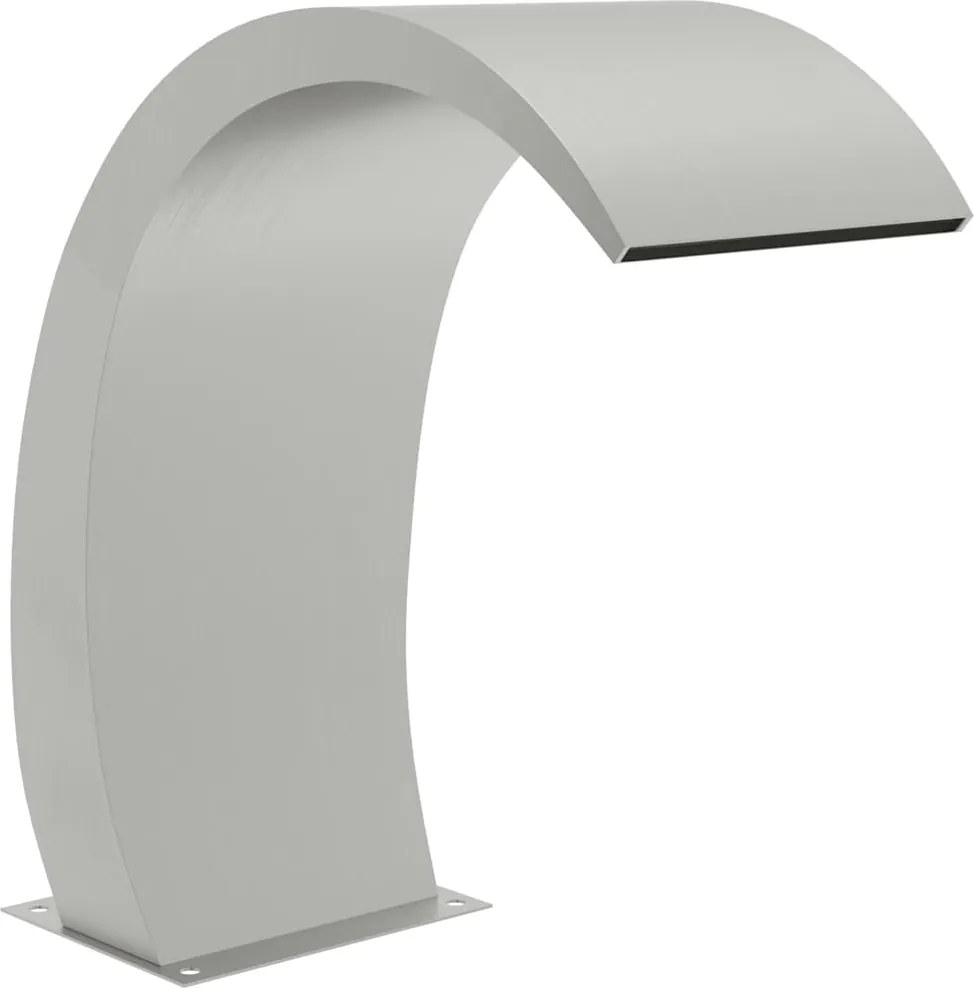 Bazénová fontána 22 x 60 x 70 cm nerezová ocel 304 148882