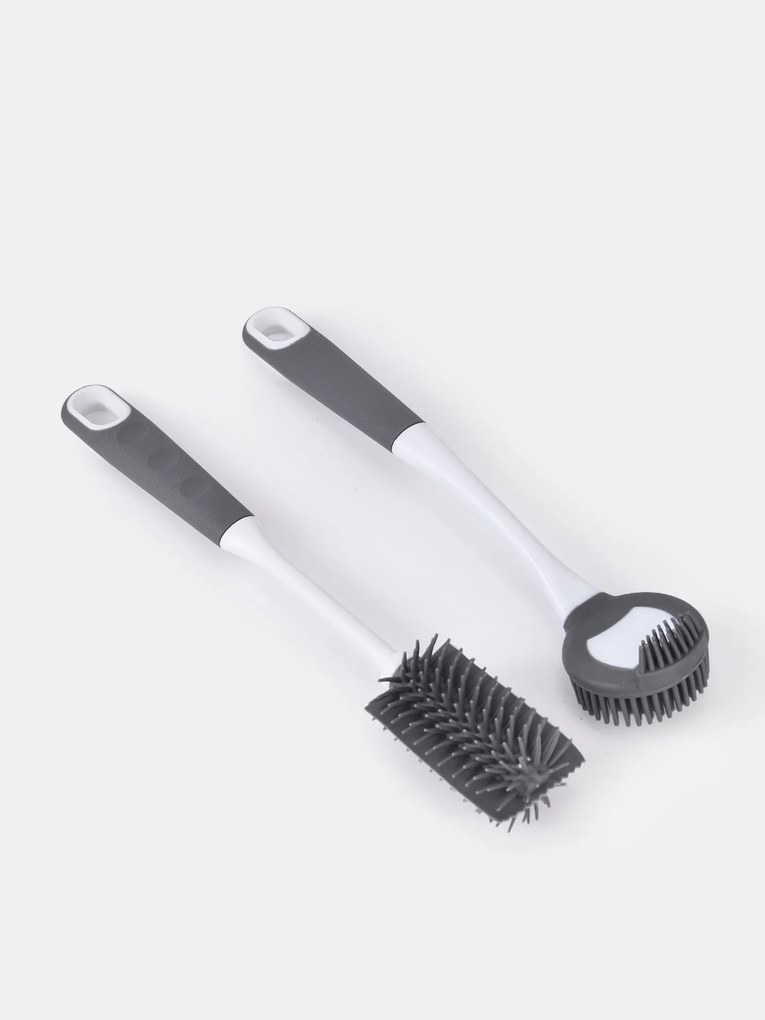 Sinsay - Sada čisticích kartáčů 2 pack - šedá