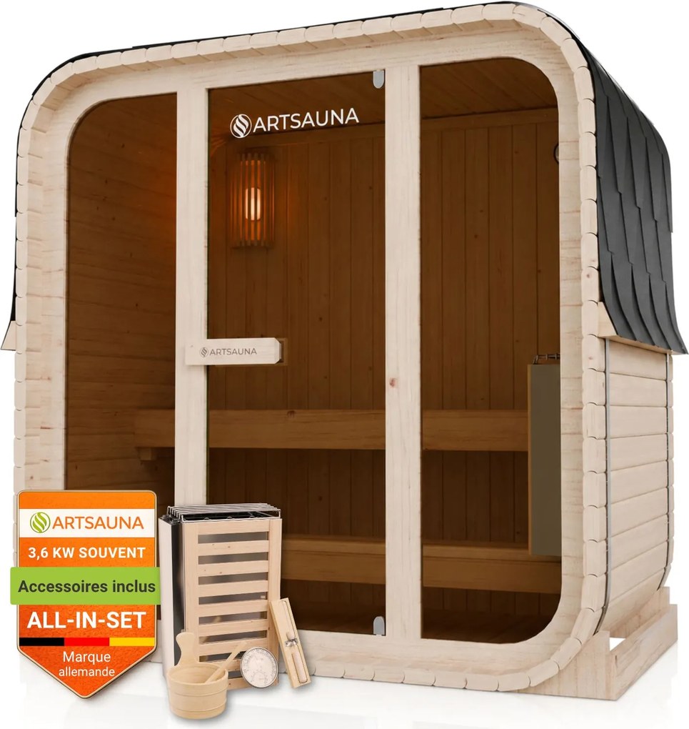 Artsauna Venkovní sauna Cube Fjora M