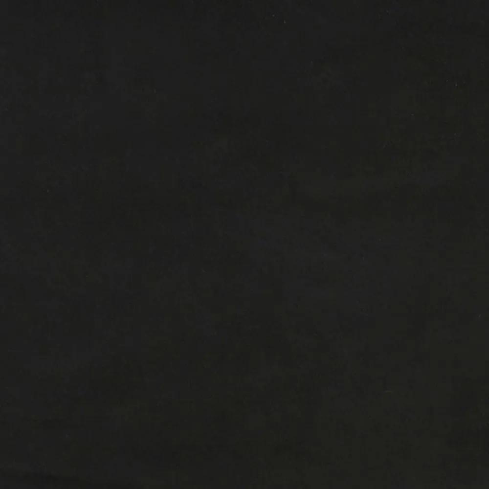 Petromila Taštičková matrace černá 120 x 200 x 20 cm samet