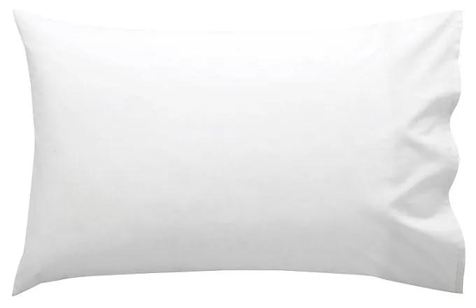 Bílý bavlněný povlak na polštář Happy Friday Basic, 40 x 60 cm