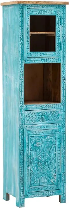furniture-nabytek.cz - Masivní koupelnová sada Santoro z mangového dřeva, barevná