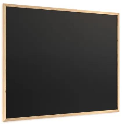 Allboards, Černá křídová tabule 90x60 cm, dřevěný rám ECO, TB96ECO