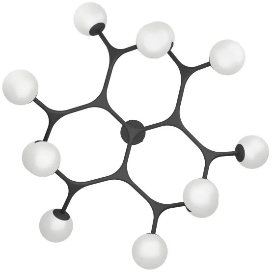 Eglo 39529 - LED Přisazený lustr MARAGALL 12xG9/3W/230V