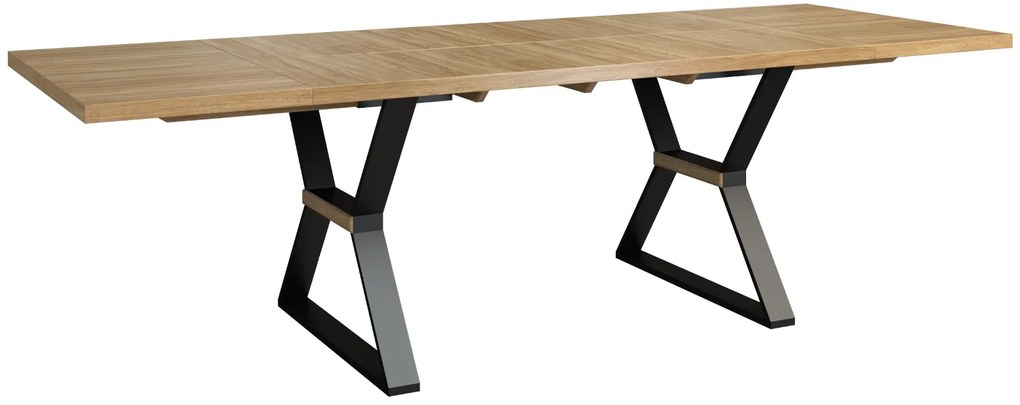 Stůl Prime s dřevěnými vklady