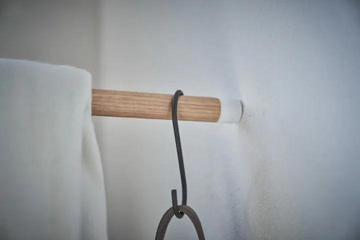 Yamazaki Rohový věšák 5550, v. 160 cm, bílý