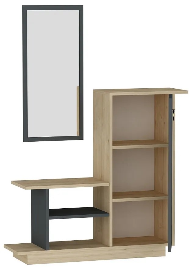 Designová předsíňová sestava Onella vzor dub