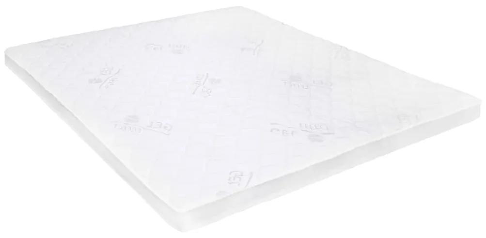 Vrchní matrace 180 x 200 cm gelová pěna 7 cm - Default Title