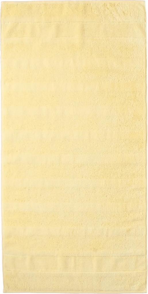 Ručník Noblesse II hladký 80 x 160 cm medově žlutý