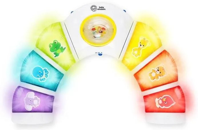 Hračka pro nejmenší baby einstein aktivní svítící panel glow & discover light bar
