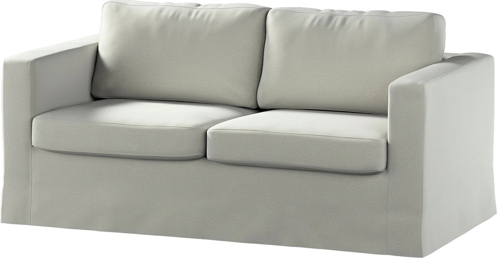 Potah na pohovku IKEA  Karlstad 2-místná , nerozkládací, dlouhý barva zelená látka sametová