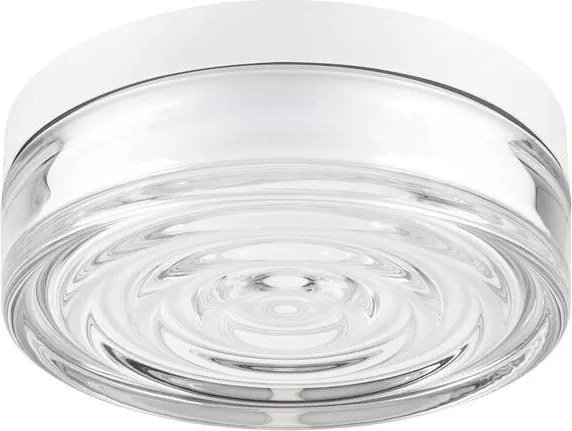 LA 1010211 CYFT WAVE XL Přisazené nástěnné a stropní svítidlo, 2700/3000/4000 K, 15 W, PHASE, 105°, IP65 černá / čirá - BIG WHITE (SLV)