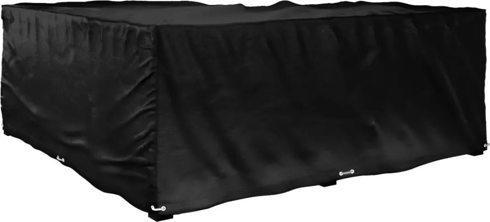 Plachta na zahradní nábytek tvar L 16 oček 215 x 215 x 70 cm 319315