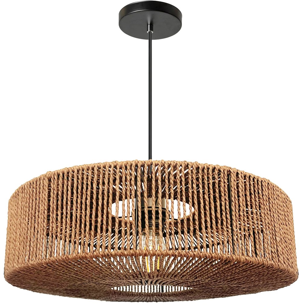 Toolight Toolight, stropní svítidlo 1xE27 APP1294-1PC, béžová, OSW-05050