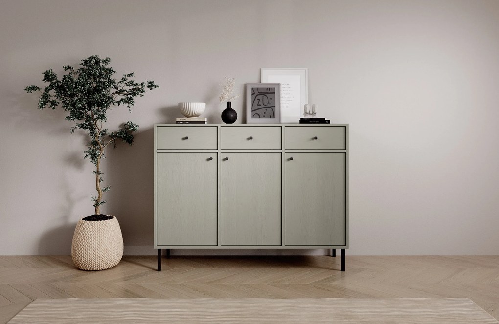 ADRK Furniture Komoda 3D 3S Tili ADRK-CHES-TIL-3D-3S-E