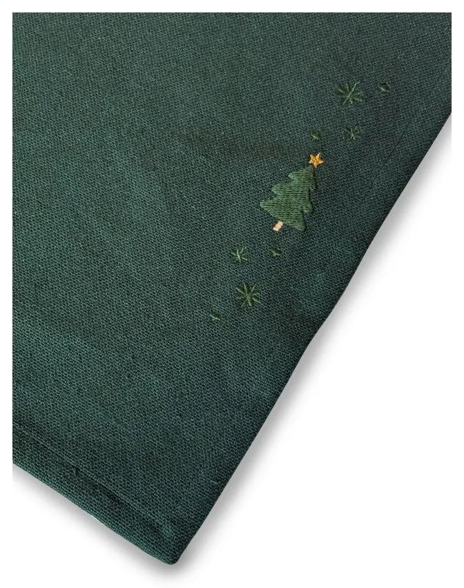 Vánoční prostírání Christmas Tree Green 49x32 cm Juna