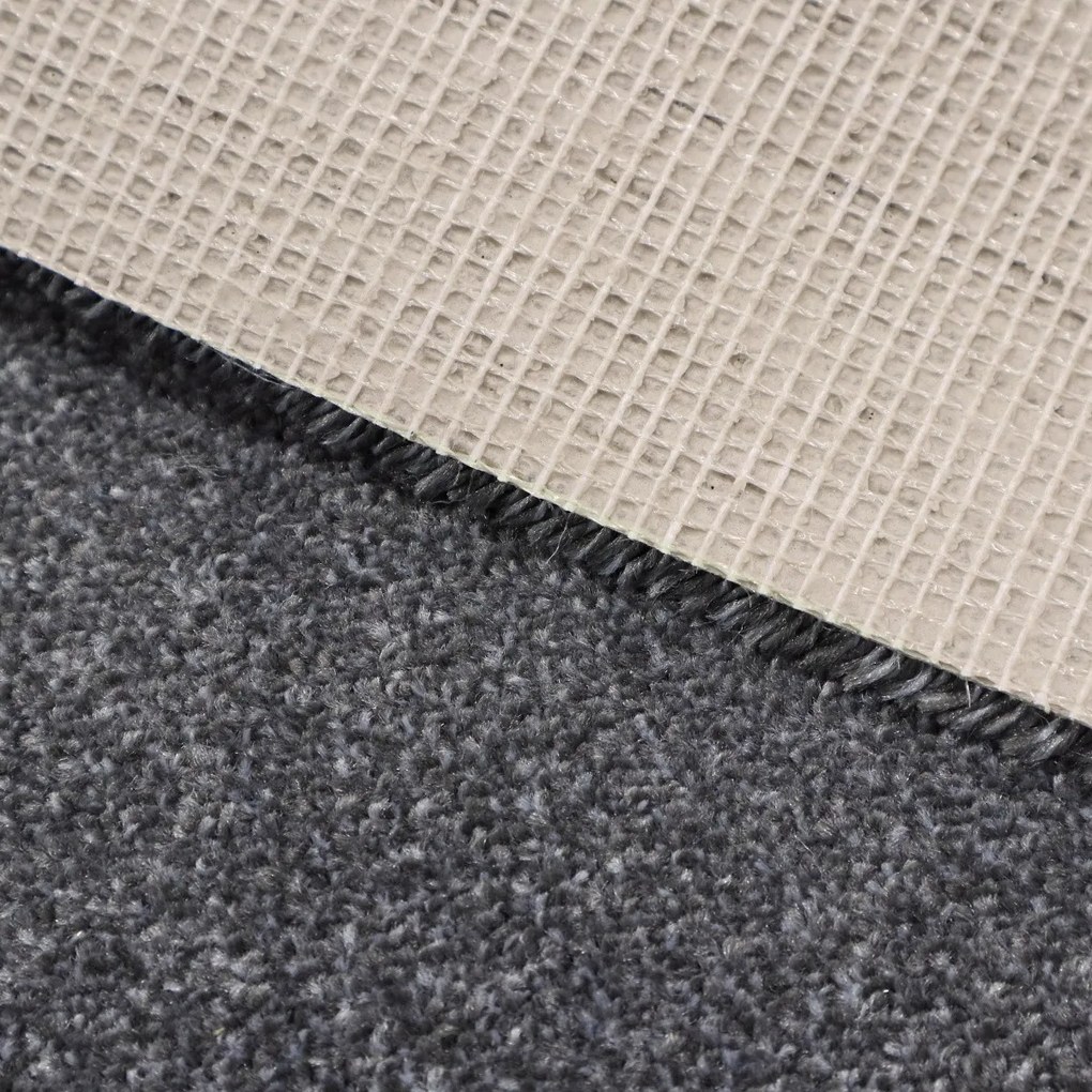 Condor Carpets, Metrážový koberec Prestige 376, na míru, šíře 4m, šedá, ab (mřížka), dětský pokoj