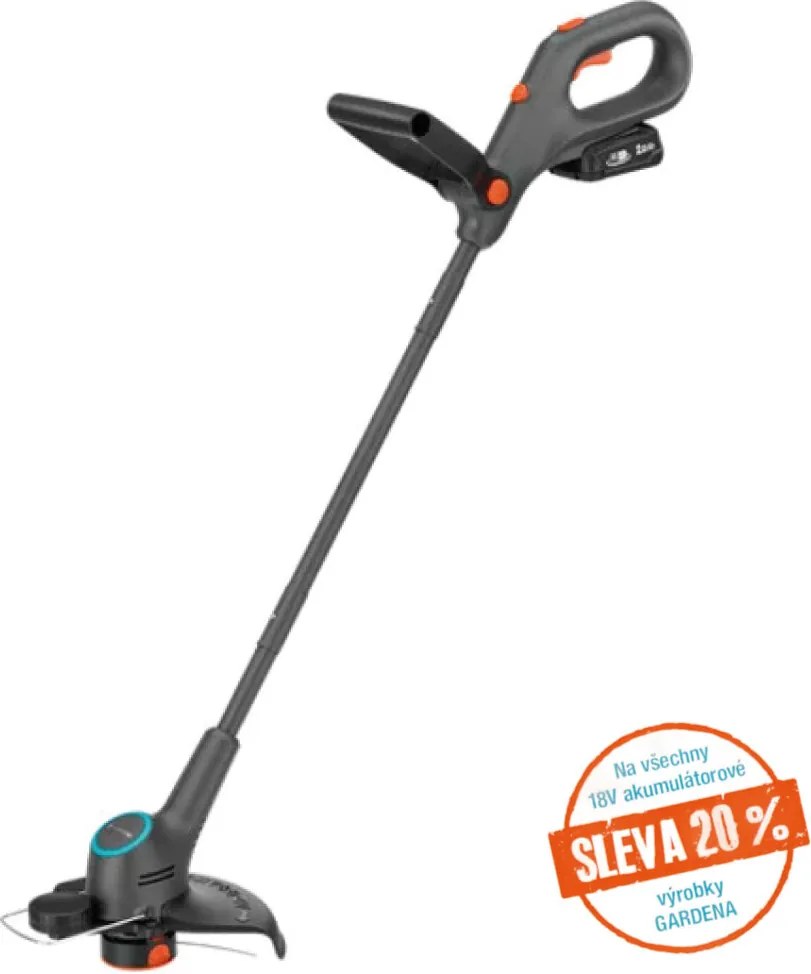 Gardena EasyTrim 25/18V P4A - sada - Aku vyžínač (trimmer)