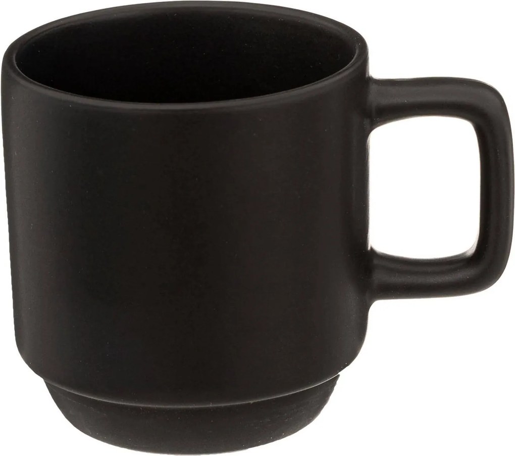 Keramické hrnky s bambusovým dnem, 4 kusy x 120 ml