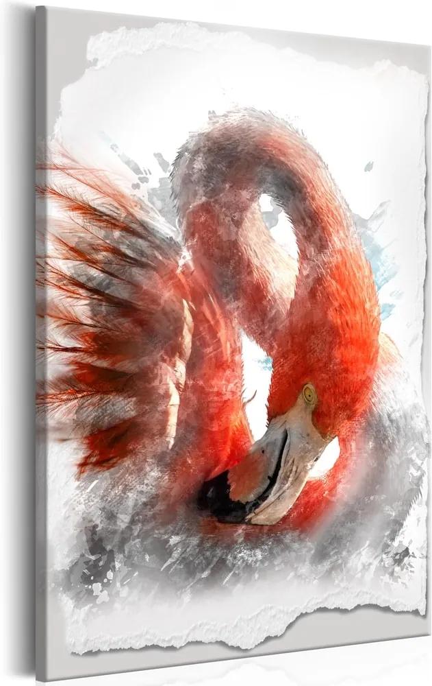Obraz červený plameňák - Red Flamingo