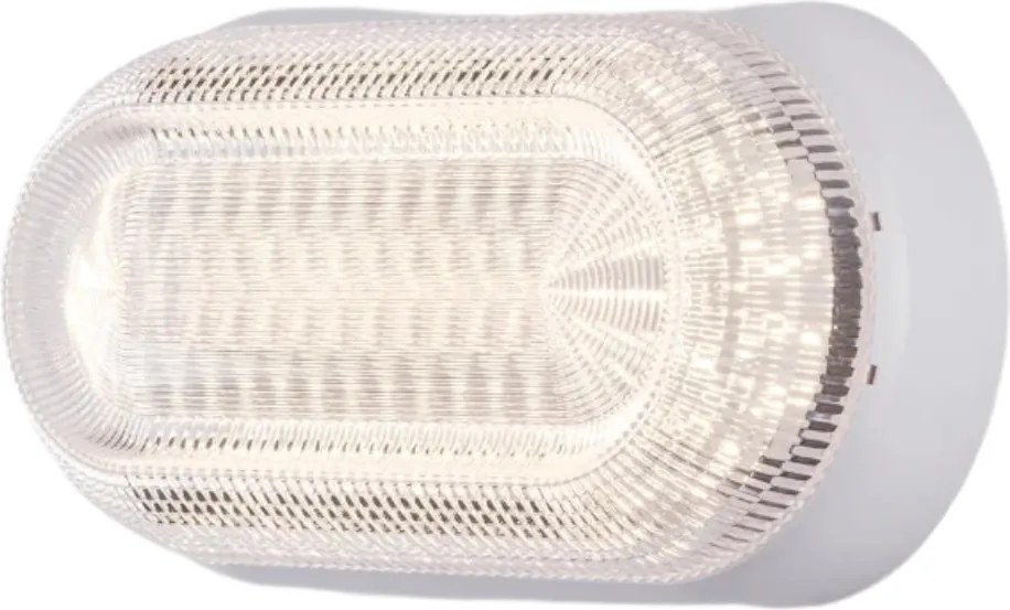 FAN LED-ISCHIA-L-BCO Venkovní svítidlo ISCHIA bílá, plast, 20 W, 2300 lm, 3000/4000 K, IP65, 13,1 x 25,4 x 7 cm - FANEUROPE