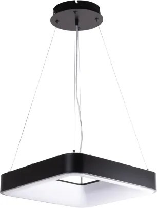 Stmívatelné závěsné LED svítidlo T-LED ZULU 48W CCT 3000K/4000K/6000K černá TRIAK 105550