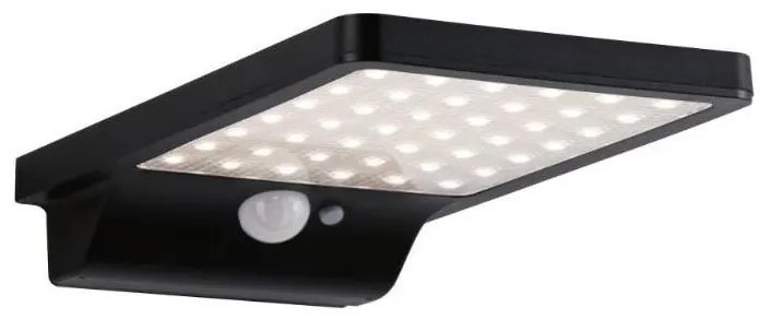 Paulmann 95393-LED/4W IP44 Stmívatelné solární svítidlo se senzorem SOLVEIG 3,7V