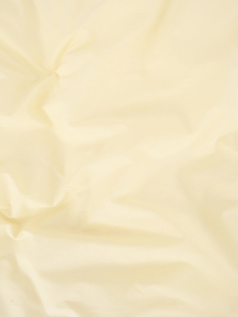 MK Lůžkoviny Bavlněný povlak na polštář Renforcé 40 x 40 cm - Jasmine pastelově žlutá