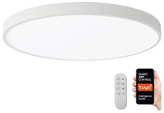 Immax NEO 07253L -LED Stmívatelné svítidlo SEMPLICI 60W/230V Wi-Fi Tuya bílá+ DO