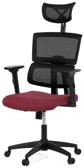 Autronic Kancelářská židle KA-B1025 Barva sedáku: Bordó