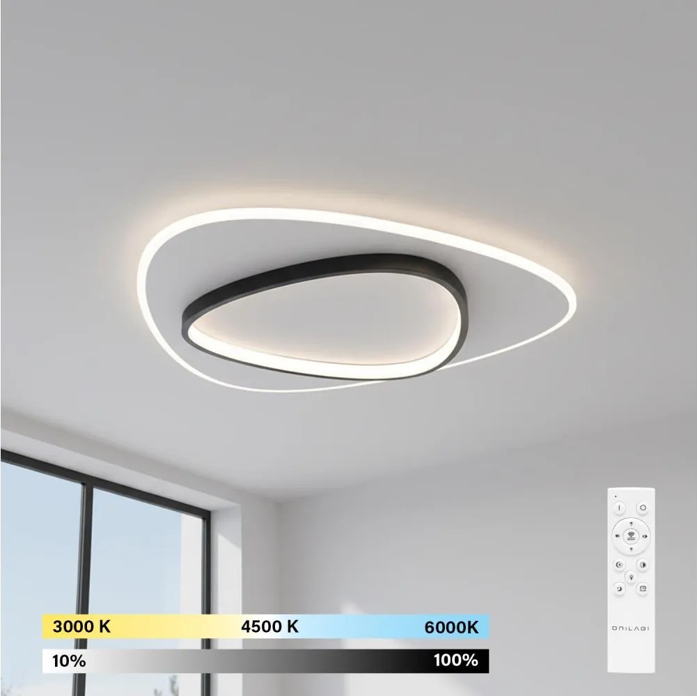 Brilagi - LED Stmívatelné stropní svítidlo FLARE LED/70W/230V 3000-6000K+DO