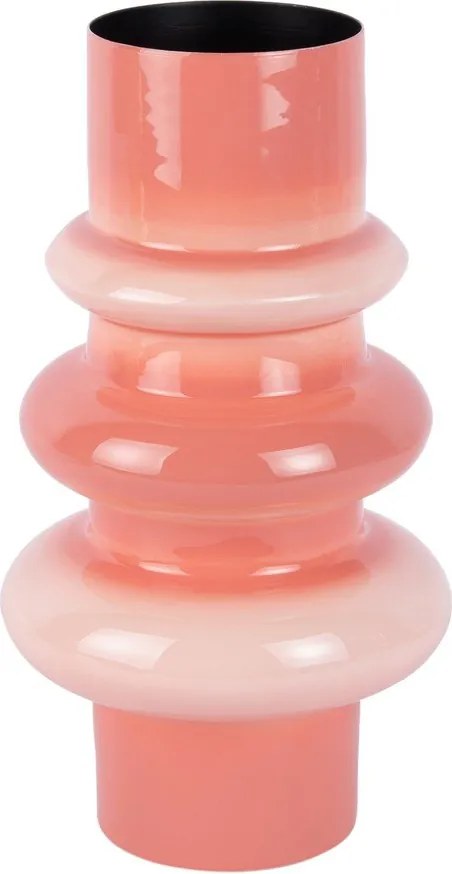 Růžová železná váza (výška 30 cm) Grato – PT LIVING