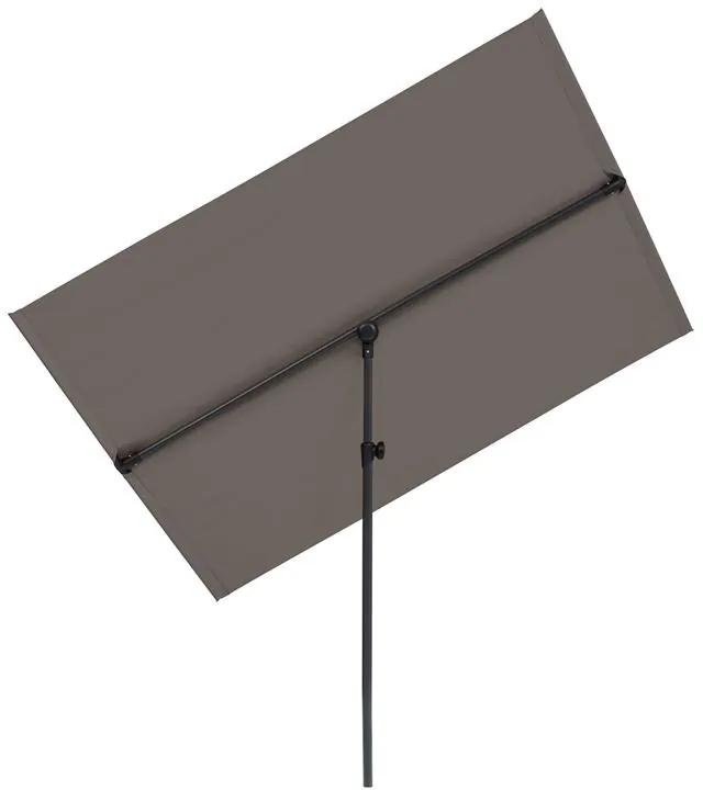 Flex-Shade L slunečník, 130 x 180 cm, polyester, UV 50, tmavě šedý