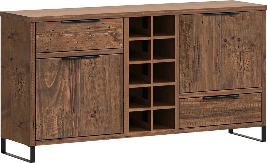 furniture-nabytek.cz - Obývací stěna z borovice Sidora