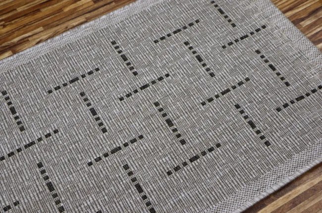 Koberec Floorlux 20008 Silver Black