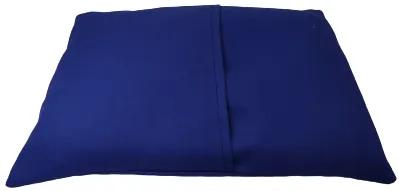 S radostí - vlastní výroba Pohankový polštář modrý Velikost: 50 x 65 cm