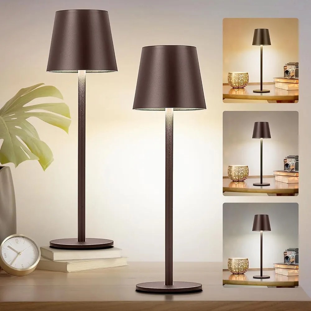 Toolight Rea, Noční lampička APP1366-T Brown, OSW-08329