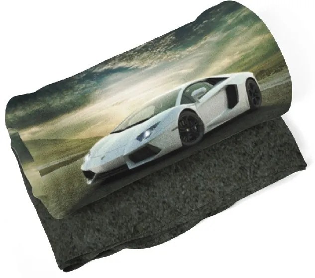 IMPAR Fleecová deka Lamborghini 150x120 cm (Rozměr : 150 x 120 cm)