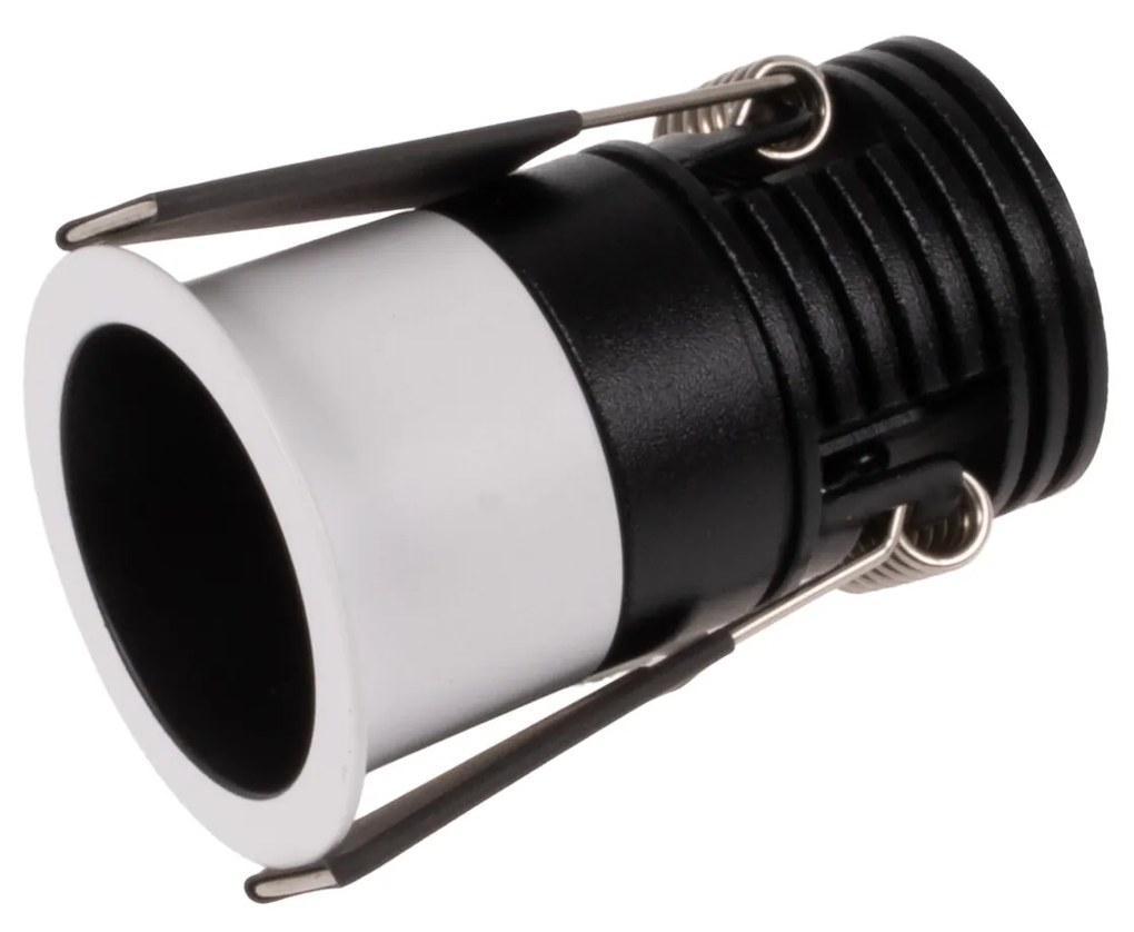 T-LED 106300 LED podhledové svítidlo AURO 5W černé Teplá bílá
