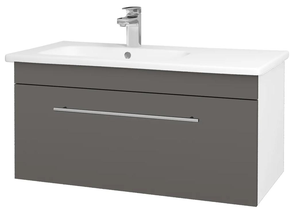 Dřevojas Koupelnová skříň ASTON SZZ 90 Varianta: IND Individual / Úchytka T05 / IND Individual