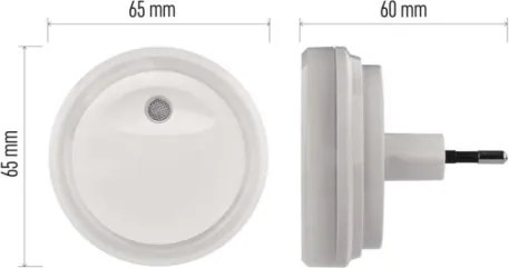 LED noční světlo EMOS P3315 s fotosenzorem do zásuvky