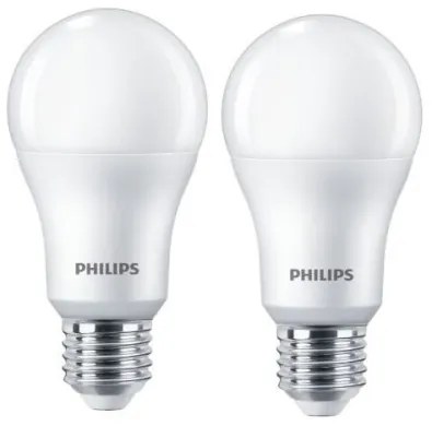 SET 2ks LED žárovek E27 Philips CorePro A67 13W (100W) neutrální bílá (4000K)