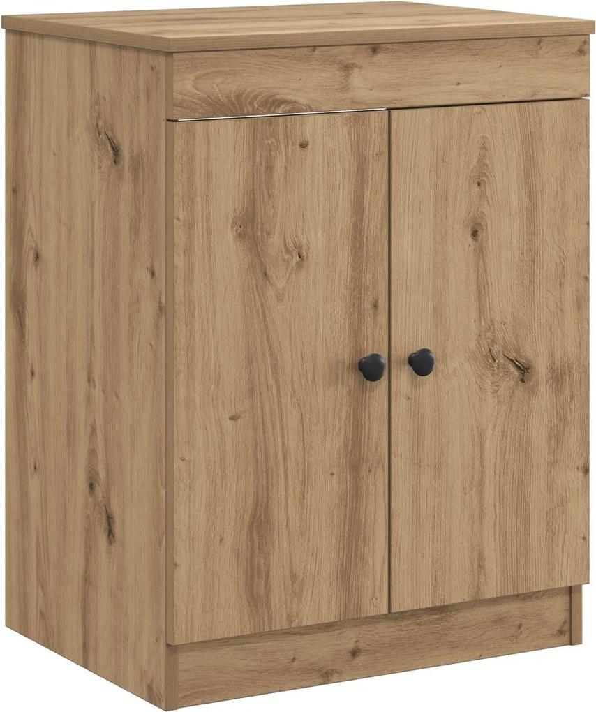 Sada koupelnového nábytku Dub artisan Kompozitní dřevo 3404257