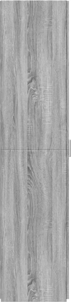 Skříň highboard šedá sonoma 50 x 42,5 x 185 cm kompozitní dřevo 3281418