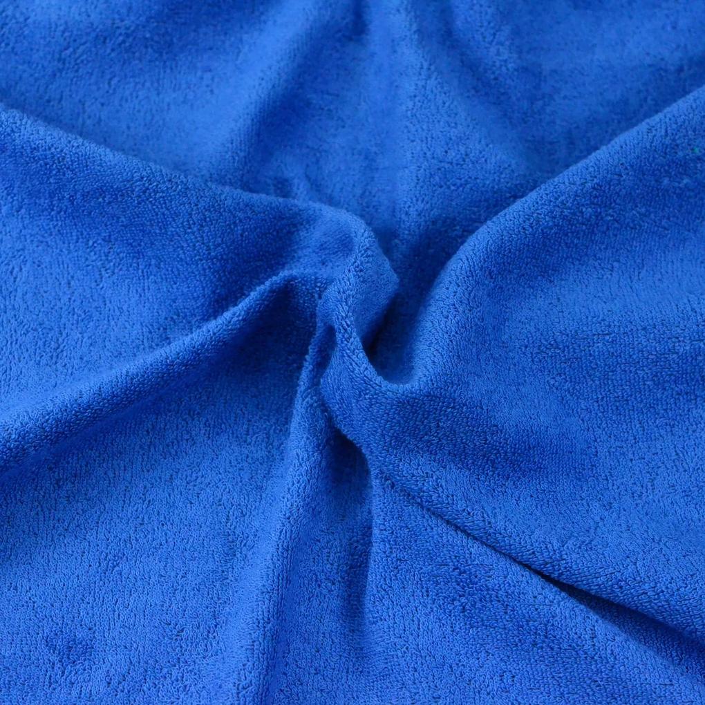 BROTEX Froté prostěradlo tmavě modré Rozměr: 60 x 120 cm